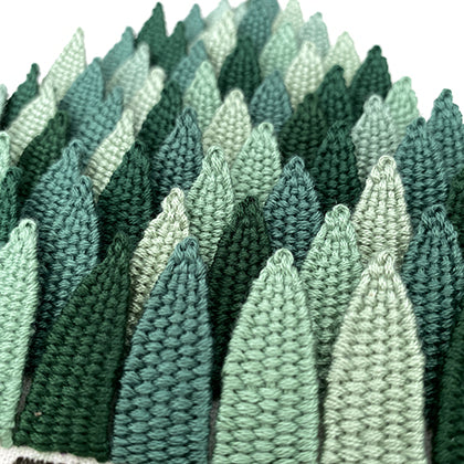 Picot stitch tree PDF pattern | wolfratsen